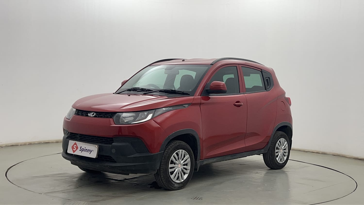 Used 2017 Mahindra KUV100 K4 Plus 6 STR Petrol Manual Car for Sale in ...